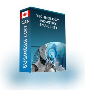 Technology Industry Email List Canada Under $100 | ProDataLabs